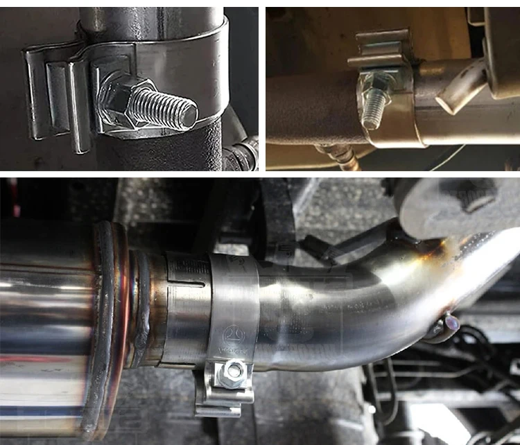 Stainless Steel Exhaust Band Clamp O Type Exhaust Gasket Clamp - Buy O ...