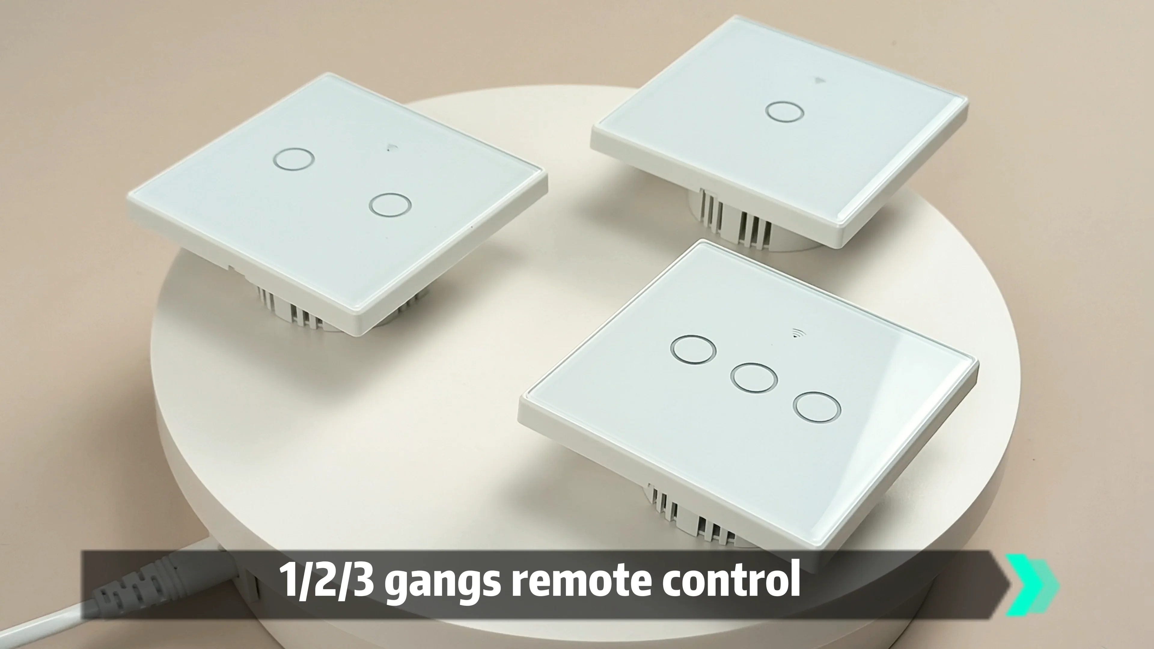 Tuya Wifi Rf 433mhz Smart Wall Switch Light Switch,No Neutral Required ...