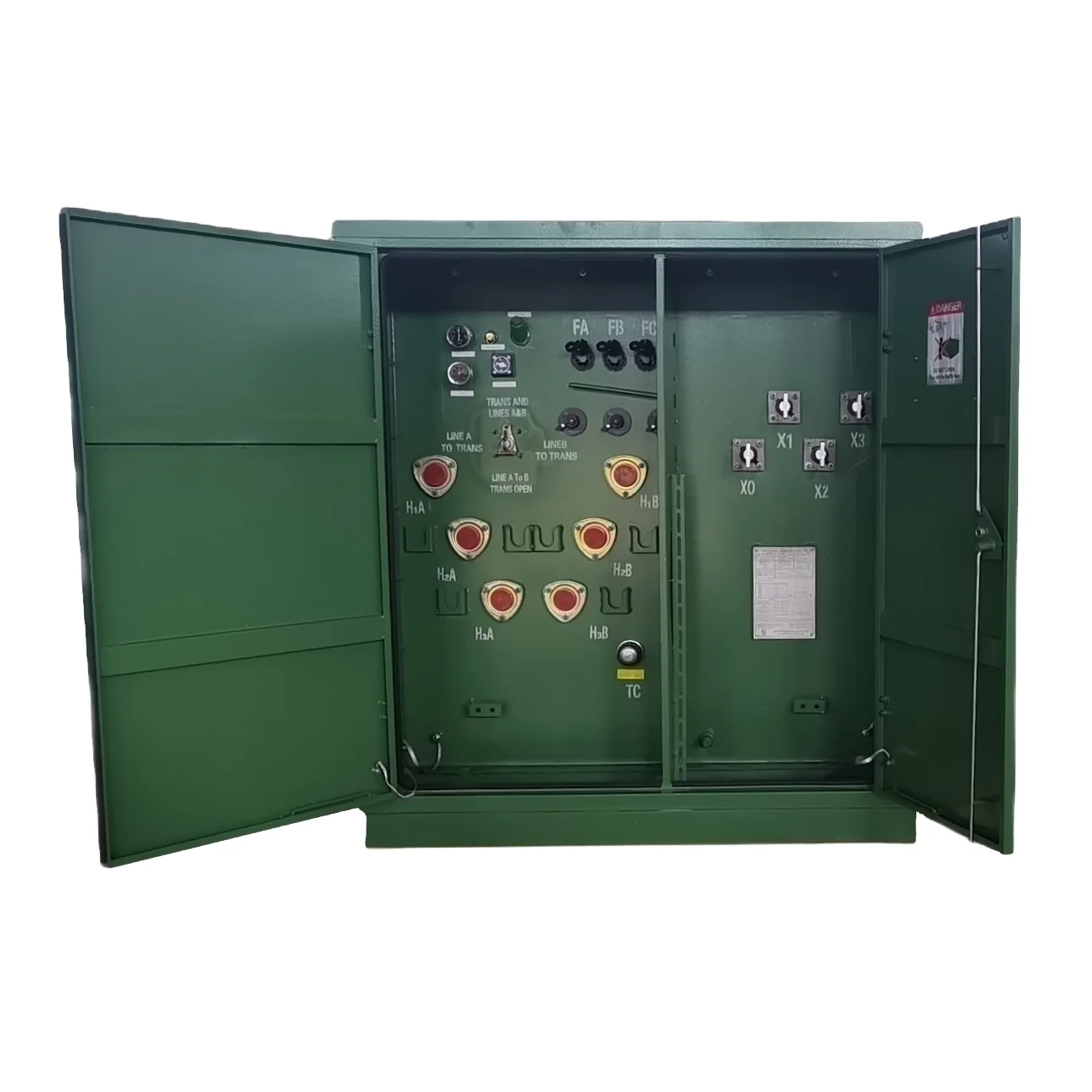 Yawei 12.4kv 13.2kv pad mounted 200kva three phase transformer 300kva ...