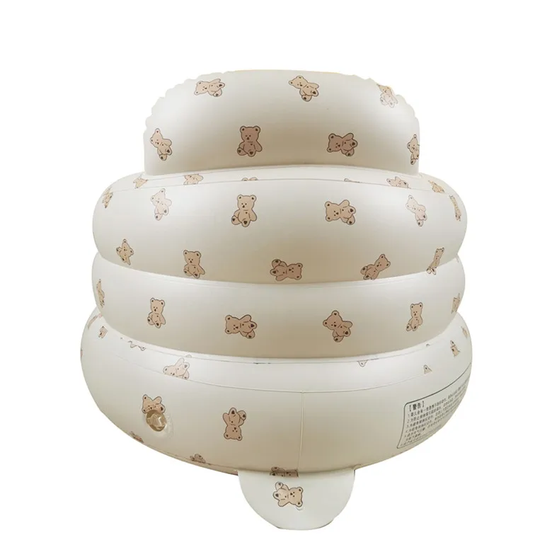 Portable Legless Folding Chair Sofa Plush Baby Little Bear Learns To ...