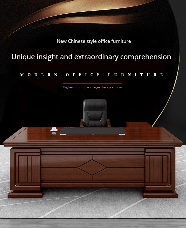 Modern Manager Executive Office Table - CEO Desk Fashion