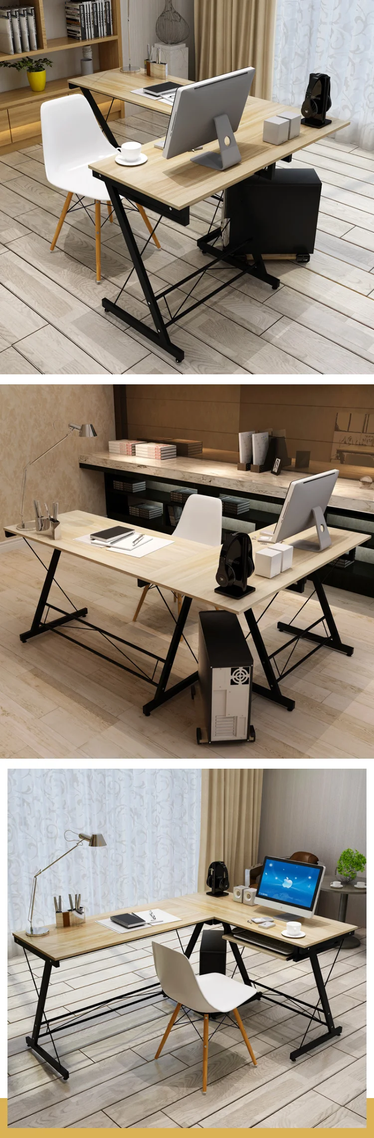 Simple Computer Desk Desktop Office Desk - Buy Home Office Furniture ...