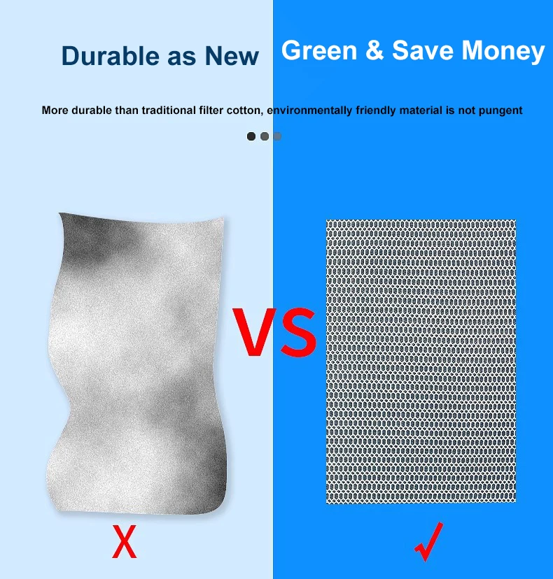 High-density Aquarium Filter Cotton - 8D Water Purification