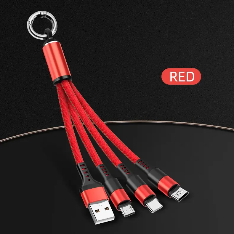 UCB30 - Multi 3 in 1 Fast Charger Cable with Custom Logo