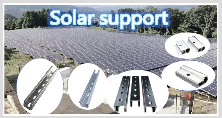 Galvanized Steel Solar Panel Support Structure Flat Roof| Alibaba.com
