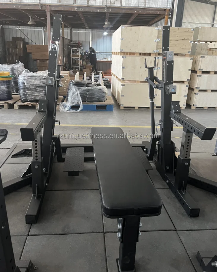 3x3 Squat Steering Fitness Power Rack - IPF Competition Bench