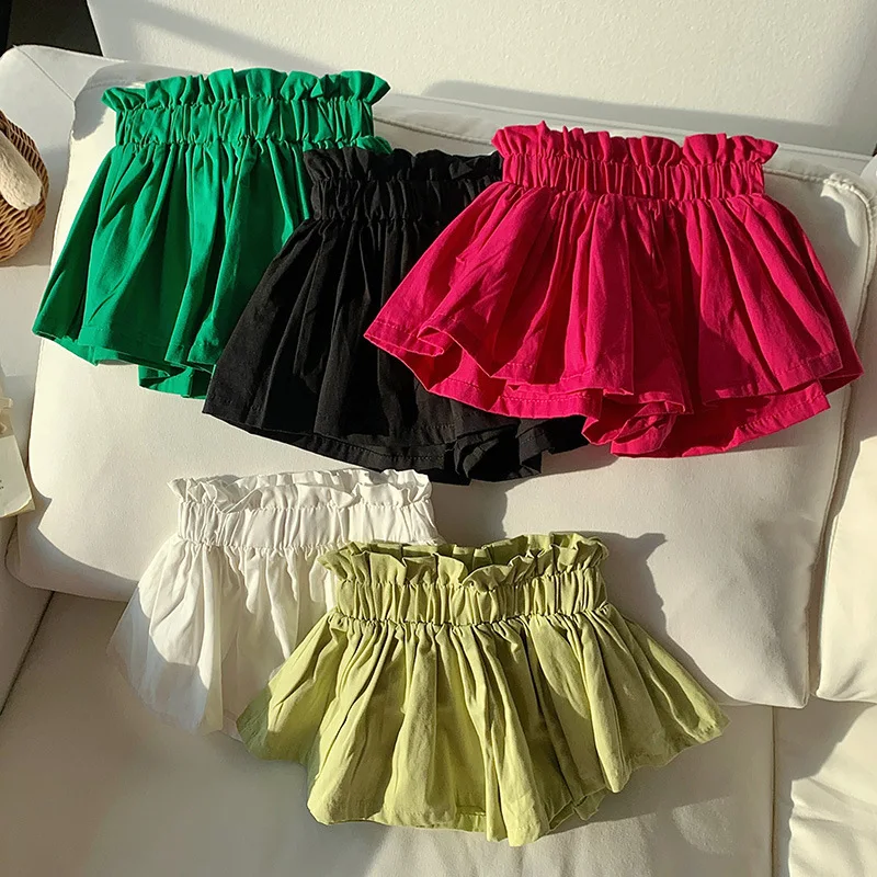 Wholesale 2024 Summer Fashion Solid Sweet Kids Girls Shorts - Buy Kids ...