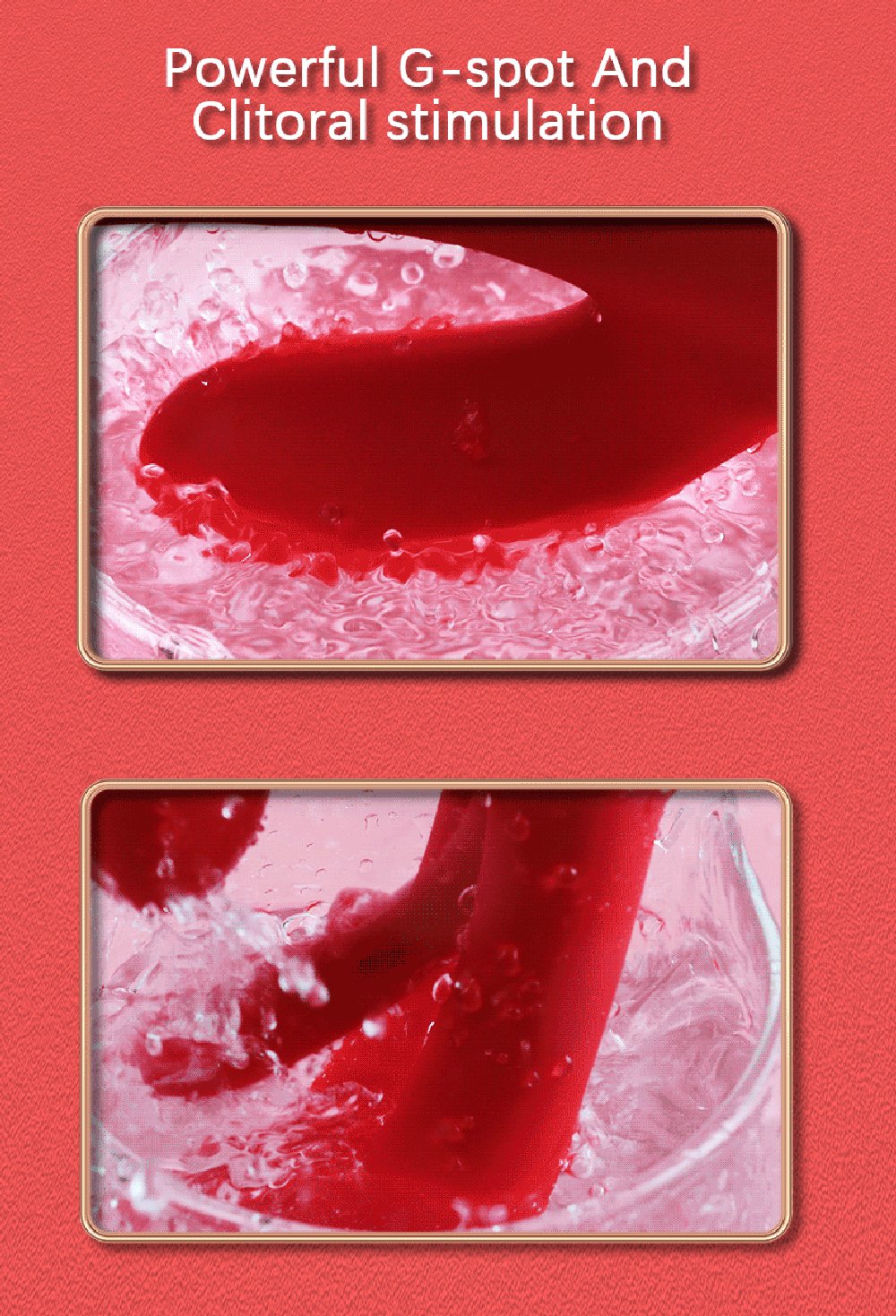 Tongue Shaped Rabbit Clitoris Cunnilingus Vibrator Stimulator Suction G ...