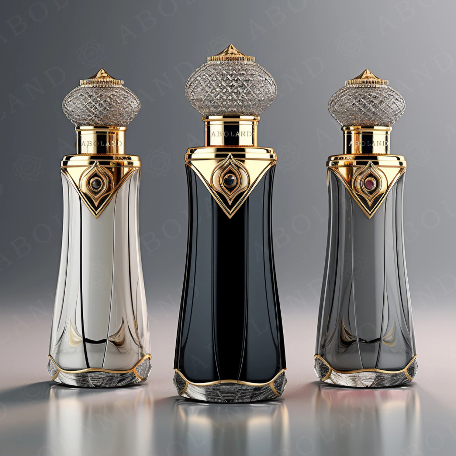 Exclusive Empty Glass Perfume Bottles 100ml - Luxury Parfum Packaging