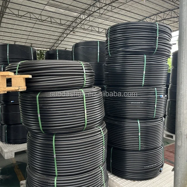 HDPE Black Square Flexible Irrigation Water Supply Pipes Factory Direct ...