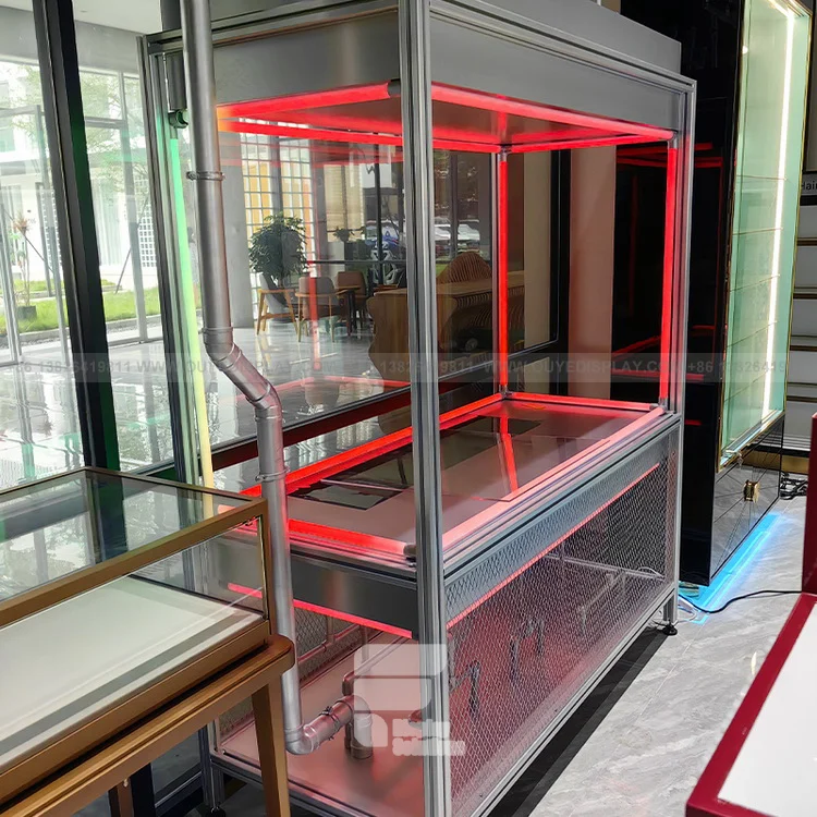 Aluminum Exhibition Booth Led Exhibition Display Recyclable Exhibits ...