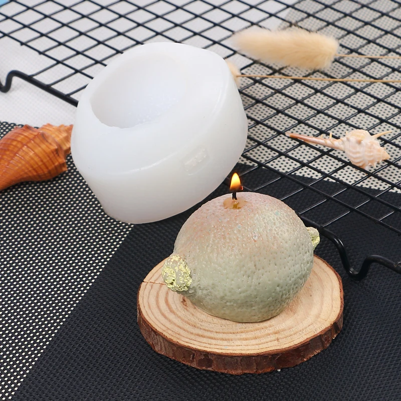 Lemon Durian Mangosteen Fruits Silicone Resin Mold Mousse Cake ...
