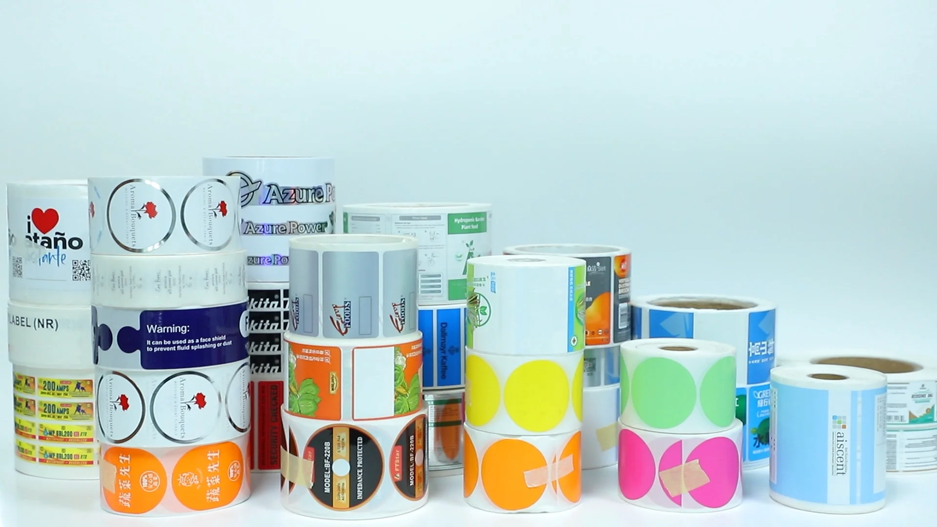 Custom Pvc Fire Heat-resistant Labels & Self Adhesive Warning Label ...