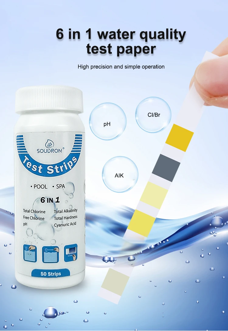 Wholesale 6 In 1 Swimming Pool Water Quality Testing Kit Pool And Spa ...