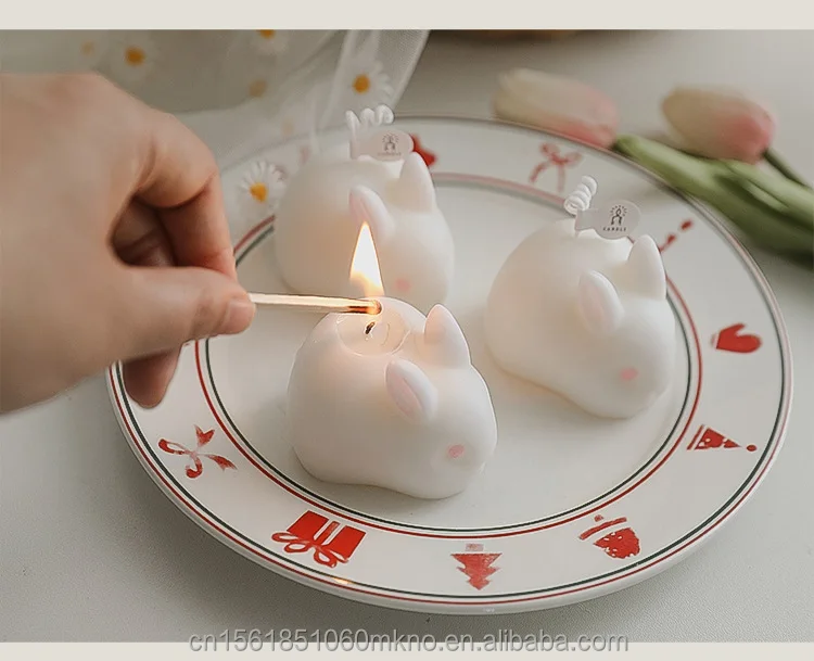 Factory Direct Lowest Price Small Gifts Handmade Soybean Wax Animal Aromatherapy Candles Cute ...