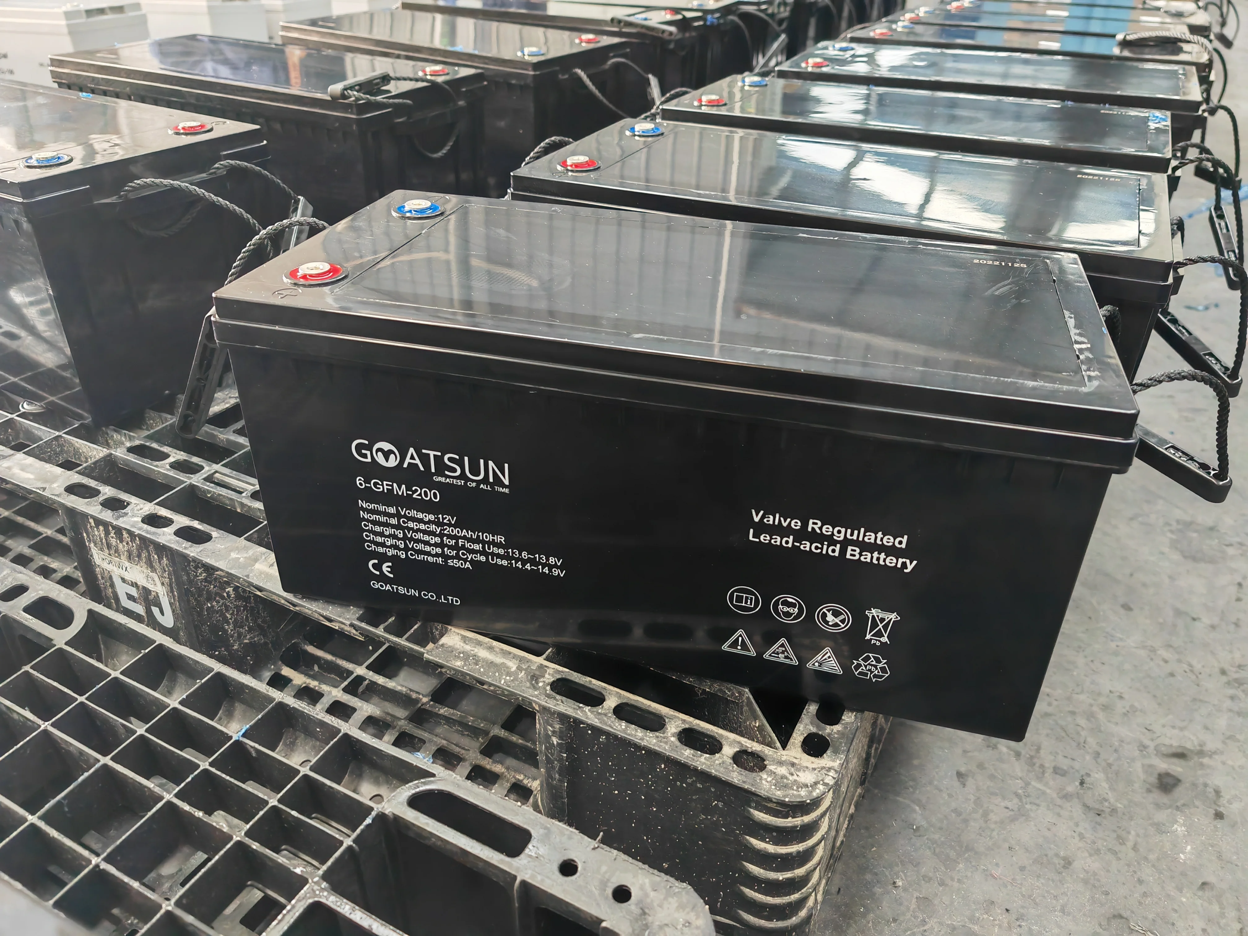 Goatsun 12volt Agm Gel 100a 150a 200a Deep Cycle For Solar System 12v ...