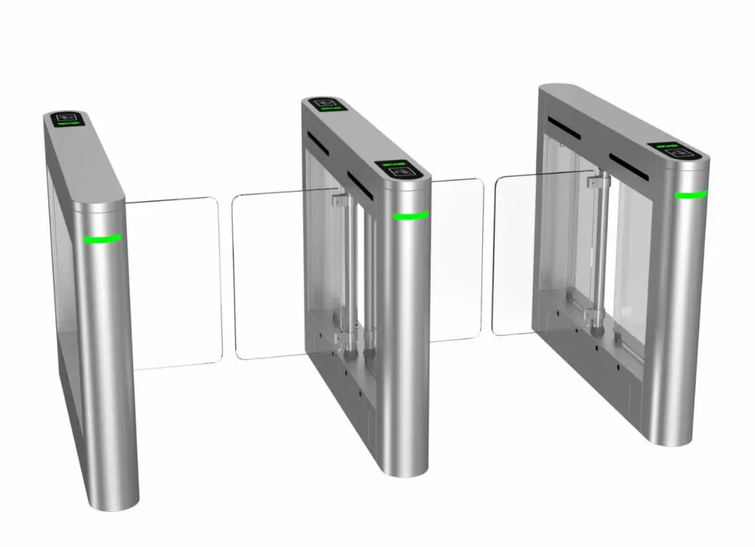 Office Building Entrance Security Access Control Scan Rfid Card And Qr ...