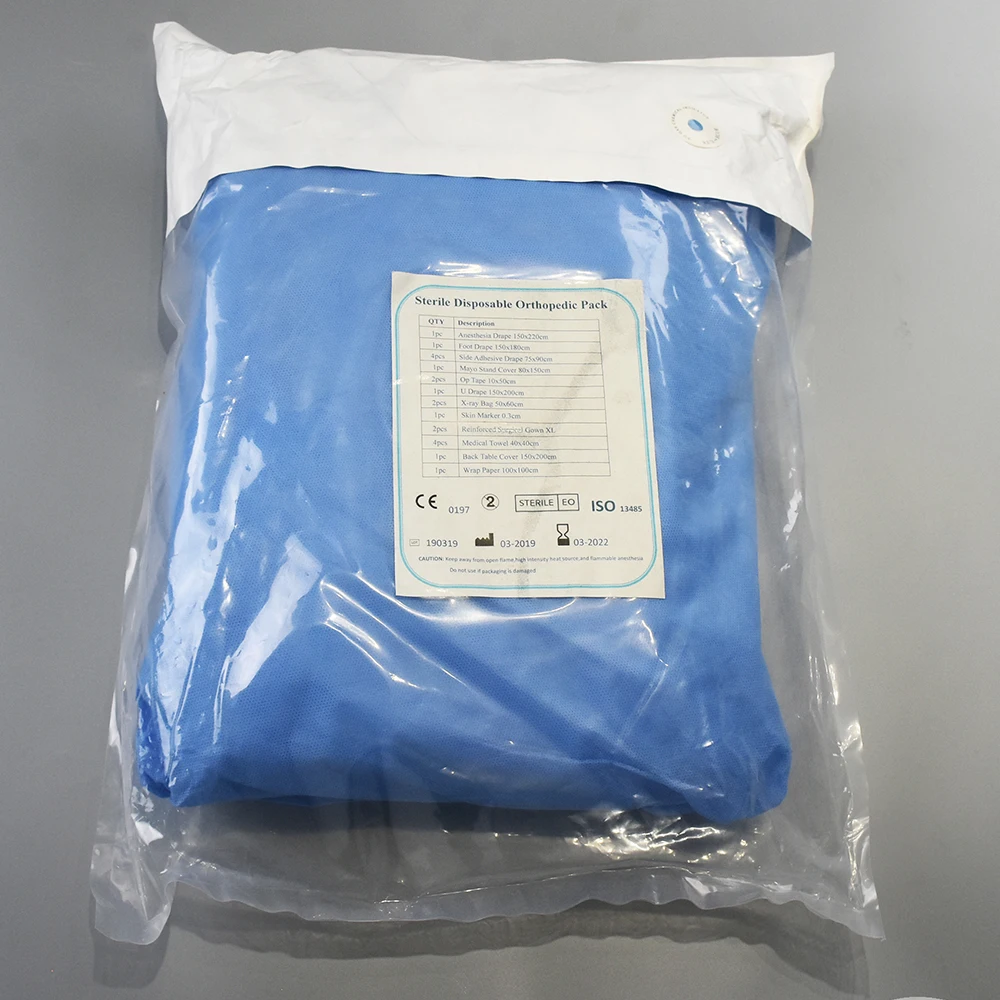 Hospital Disposable Knee Arthroscopy Extremity Surgery Drape Pack - Buy ...