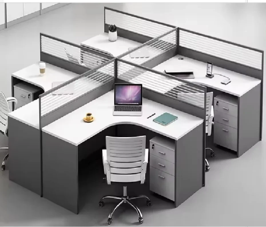 Modular L -Shaped Office Desk Office Desk with Customized Size ...