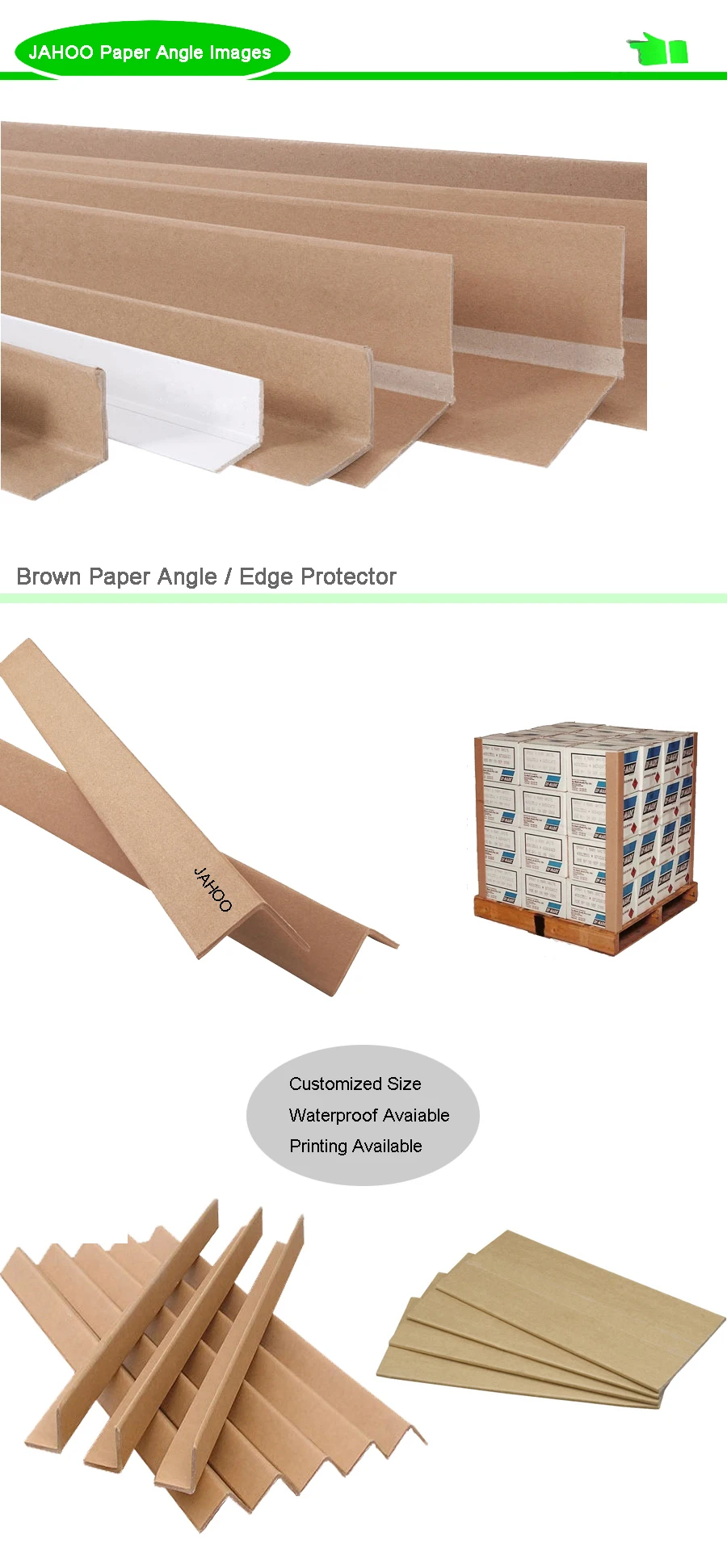Truck Corner Protector Cardboard Recyclable Kraft Edge Protector for ...