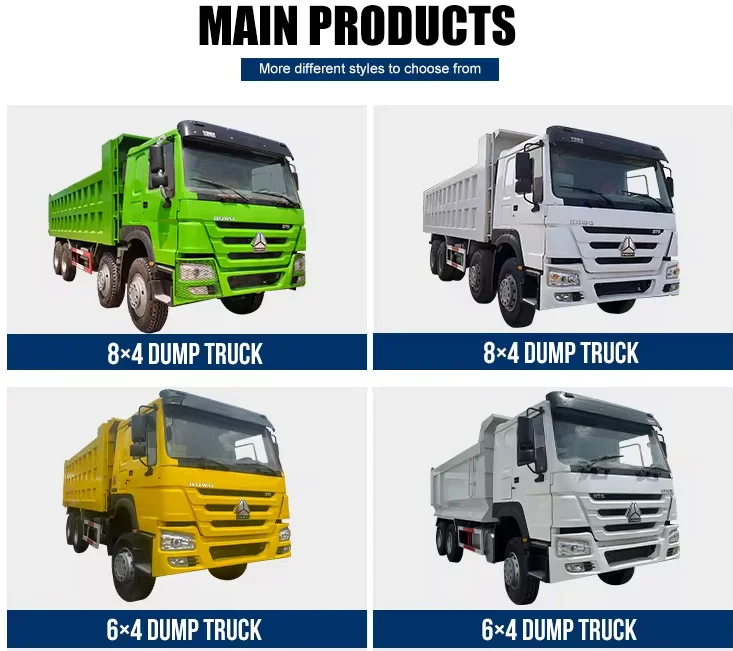 Sinotruk HOWO 371 Horsepower 380hp 6X4 Dump Truck for Africa Market ...