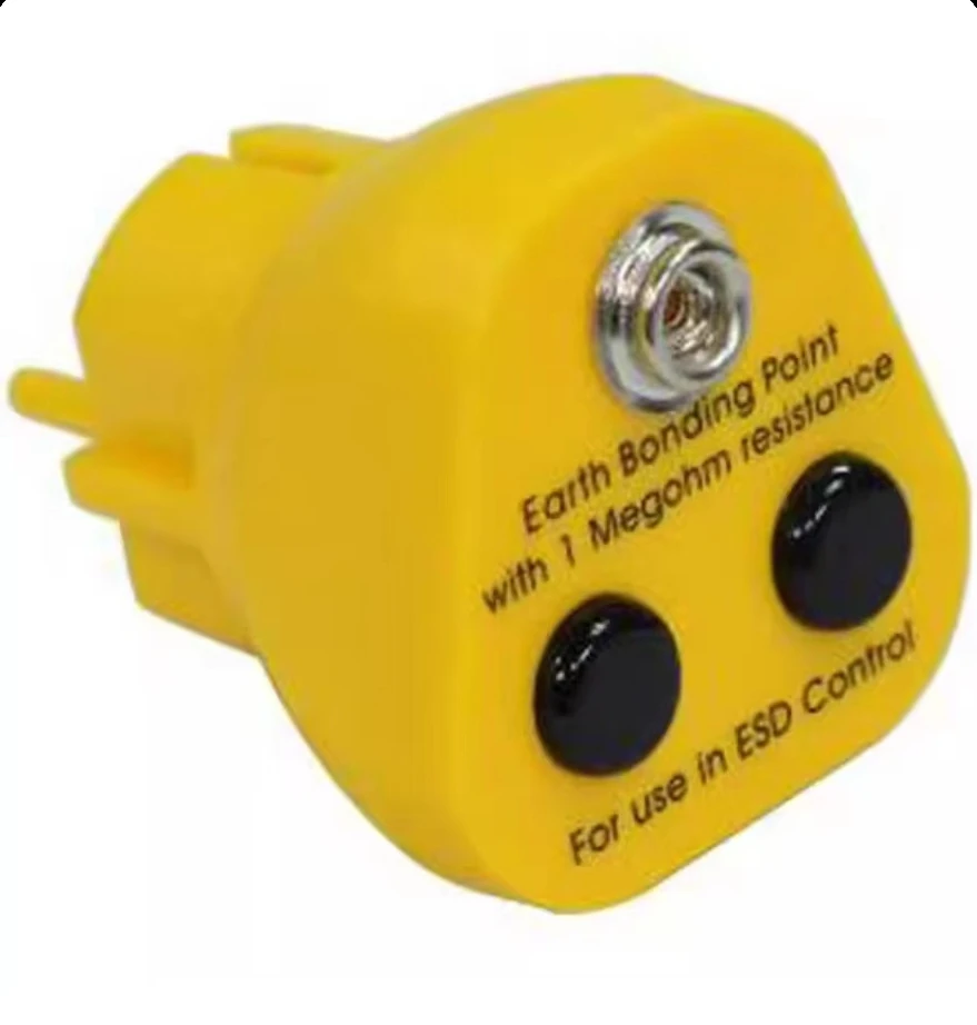 YP-M28 ESD Earthing Plug - Easy to Adjust Wearing EU Plug