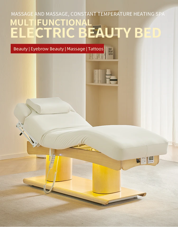 Multifunctional Electric Beauty Bed Spa Beauty Salon Massage Bed ...