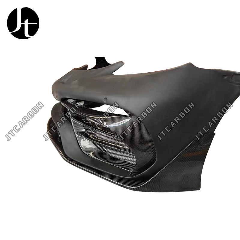 Front Bumper for Porsche 718 Cayman PD Style Body Kit Carbon Fiber ...