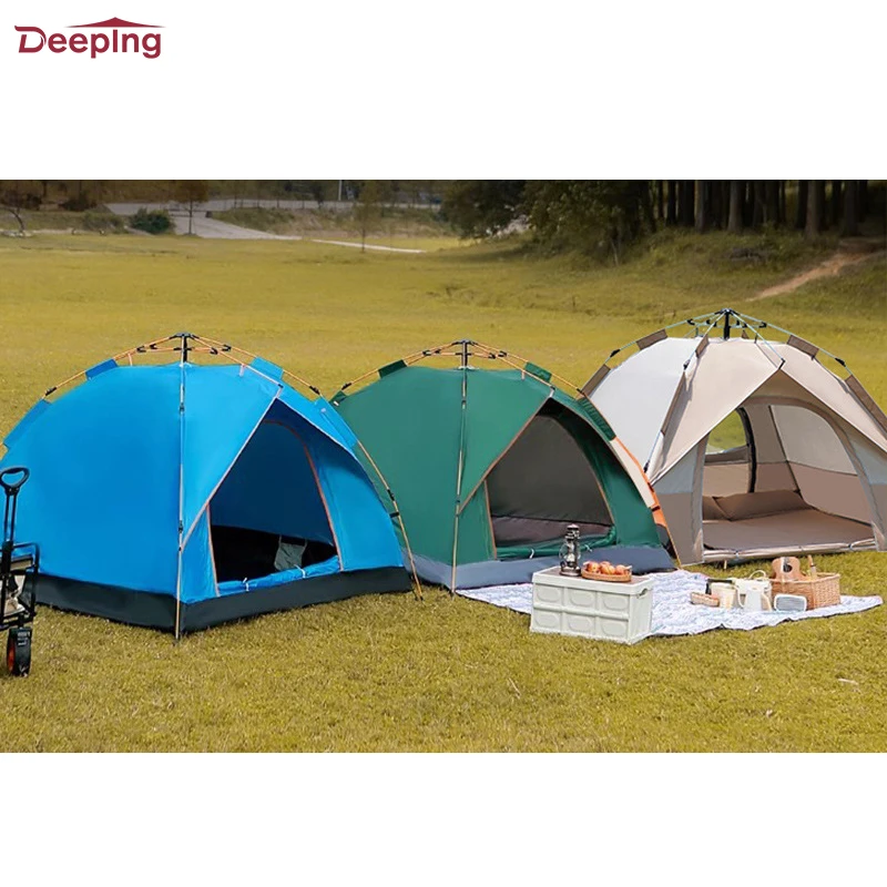 Glamping Cheap Camping Tents Waterproof Small Portable Automatic Tents ...