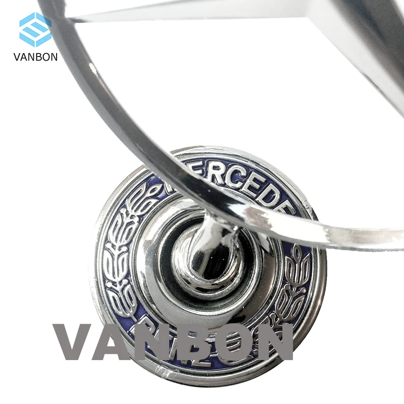 Mercedes Benz Star Emblem - Hood Ornament Badge A2108800186