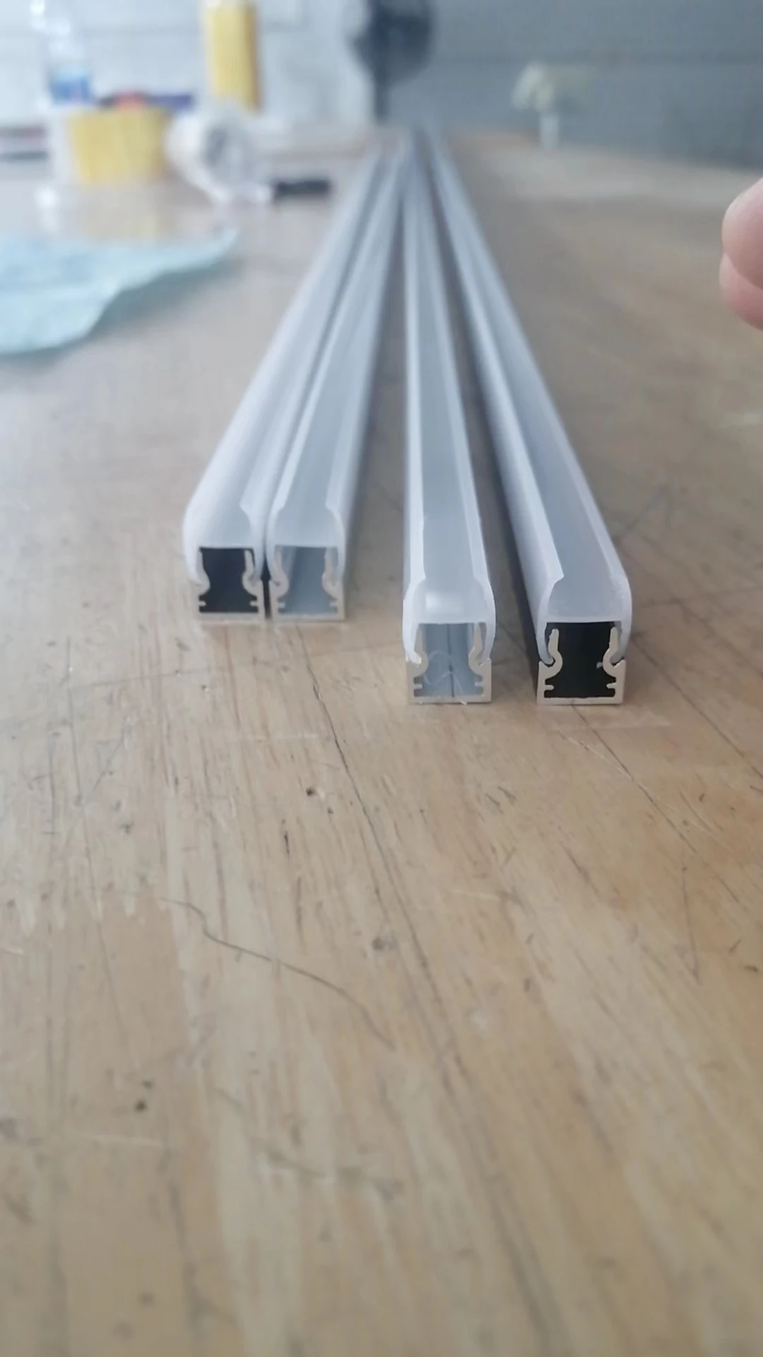 SDW-B04 Aluminium LED Profile for 8mm Strip - Edge Lighting