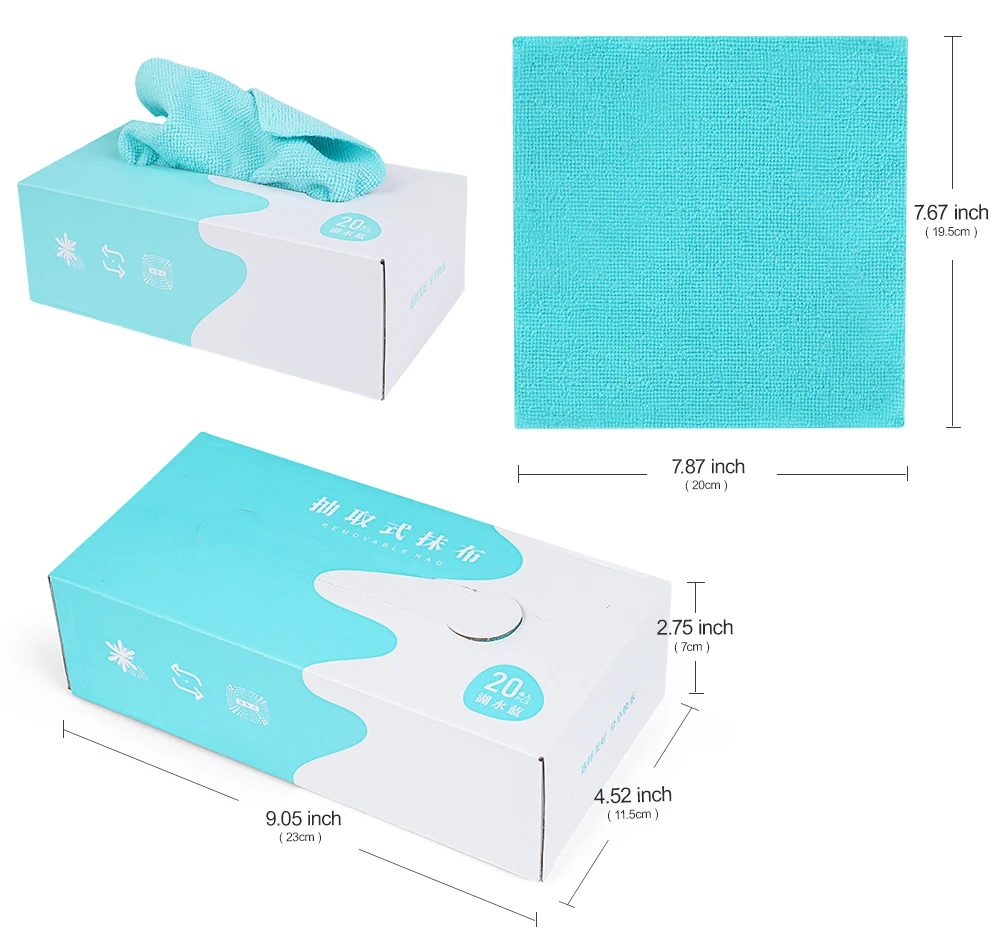 Disposable Removable Rags - Efficient Kitchen Cleaning