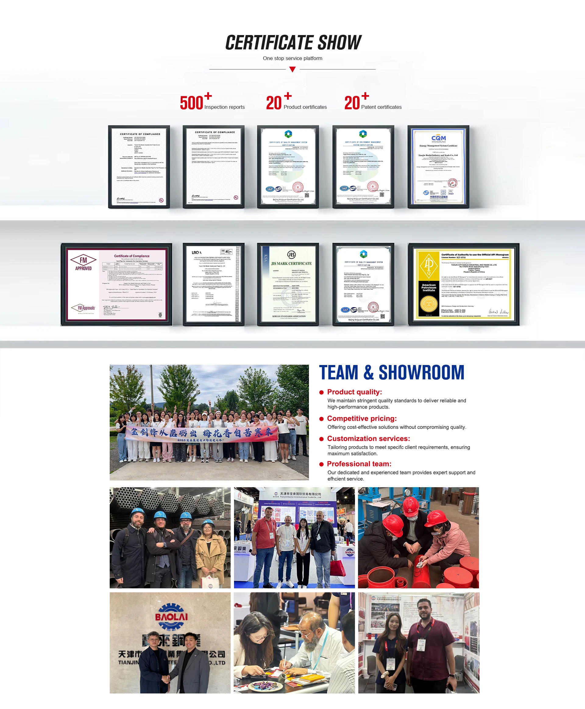 Company Overview - Tianjin Baolai Industrial And Trade Co., Ltd.