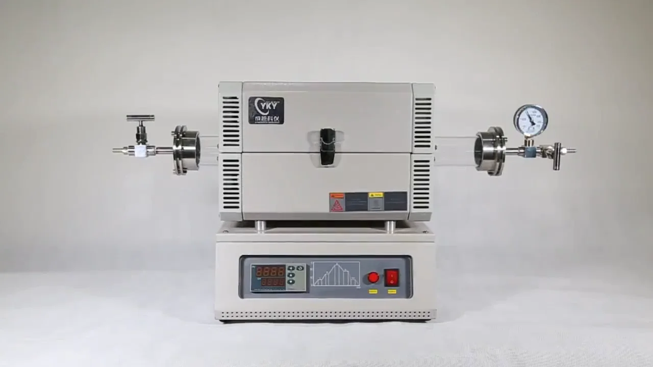 Factory Price Cvd High Temperature Single Temperature Zone Tube Furnace ...