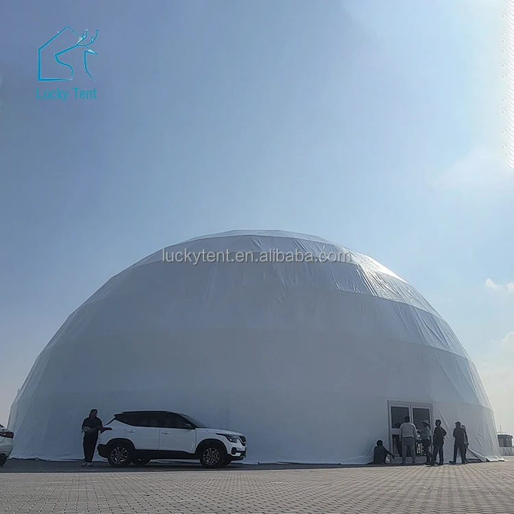 Spherical Design Outdoor Projection 30m Diameter Eco Geometric Dome ...