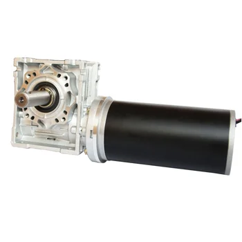 12v 24v Motor Gear Door Opener 60mm High Torque Dc Worm Reducer Motor ...