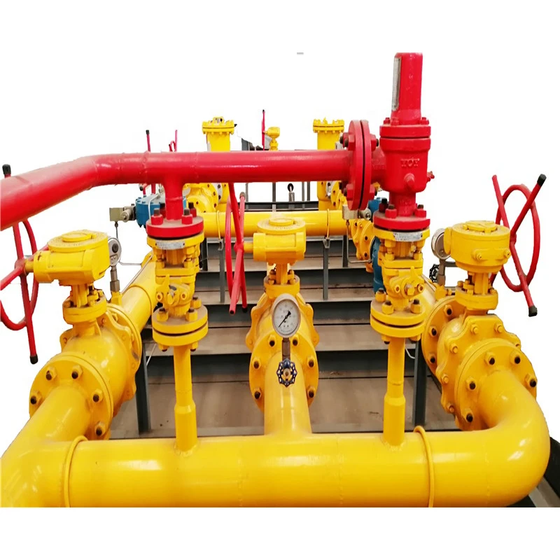 Pressure Reducing Metering Station Gas Regulating Metering Station ...