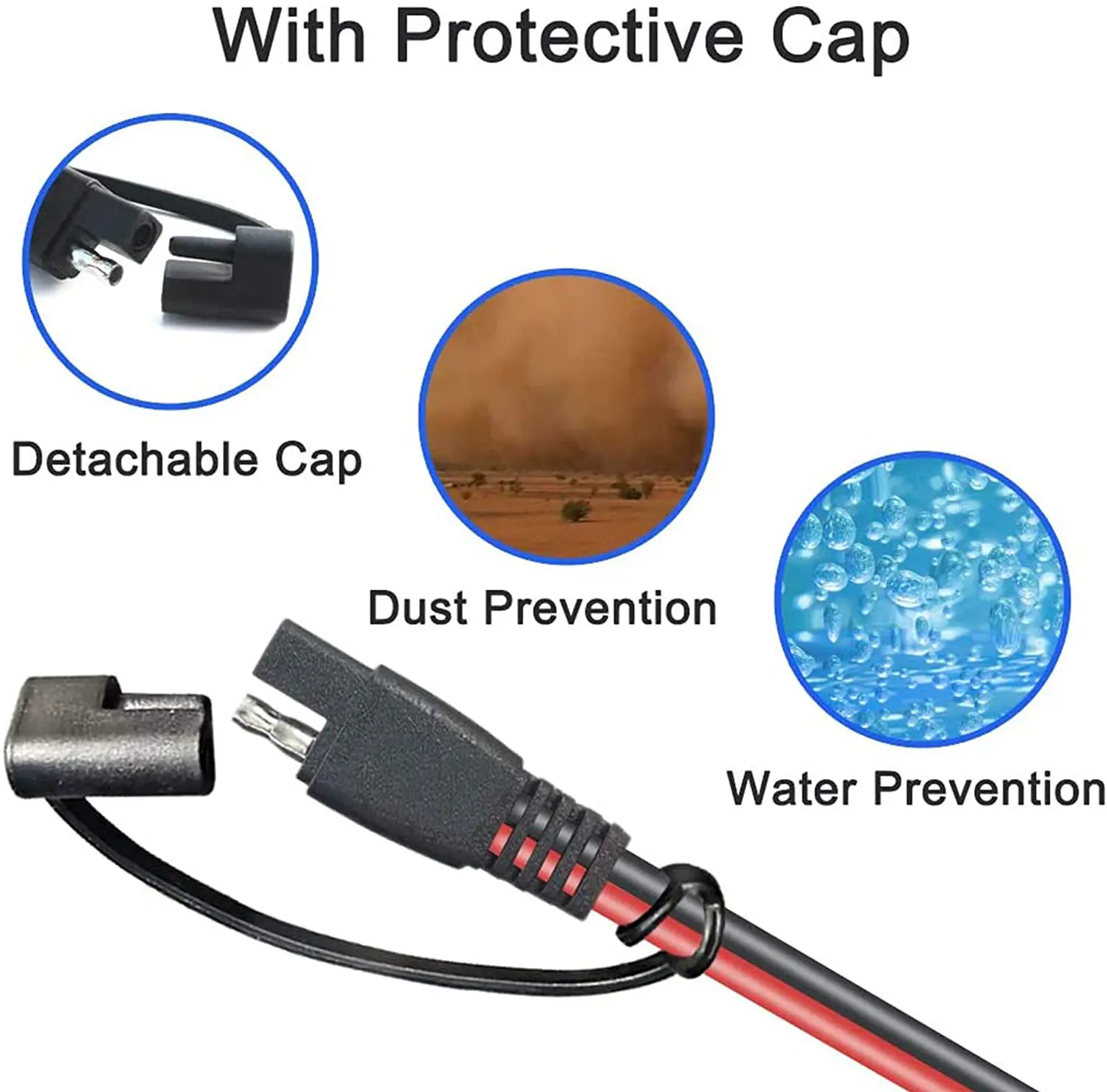 SAE Quick Disconnect Wire Harness - Weatherproof & Customizable