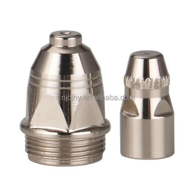 P80 Plasma Cutting Nozzle Tip And Electrode For Plasma Cutter Torch ...