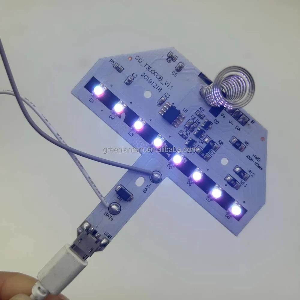 Led Pcb Only Rgb 7 Colors Touch Led Module With Touch Sensitive Switch ...