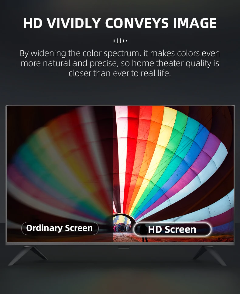 AILYONS 32 Inch LED TV - Eco-Friendly Digital Entertainment