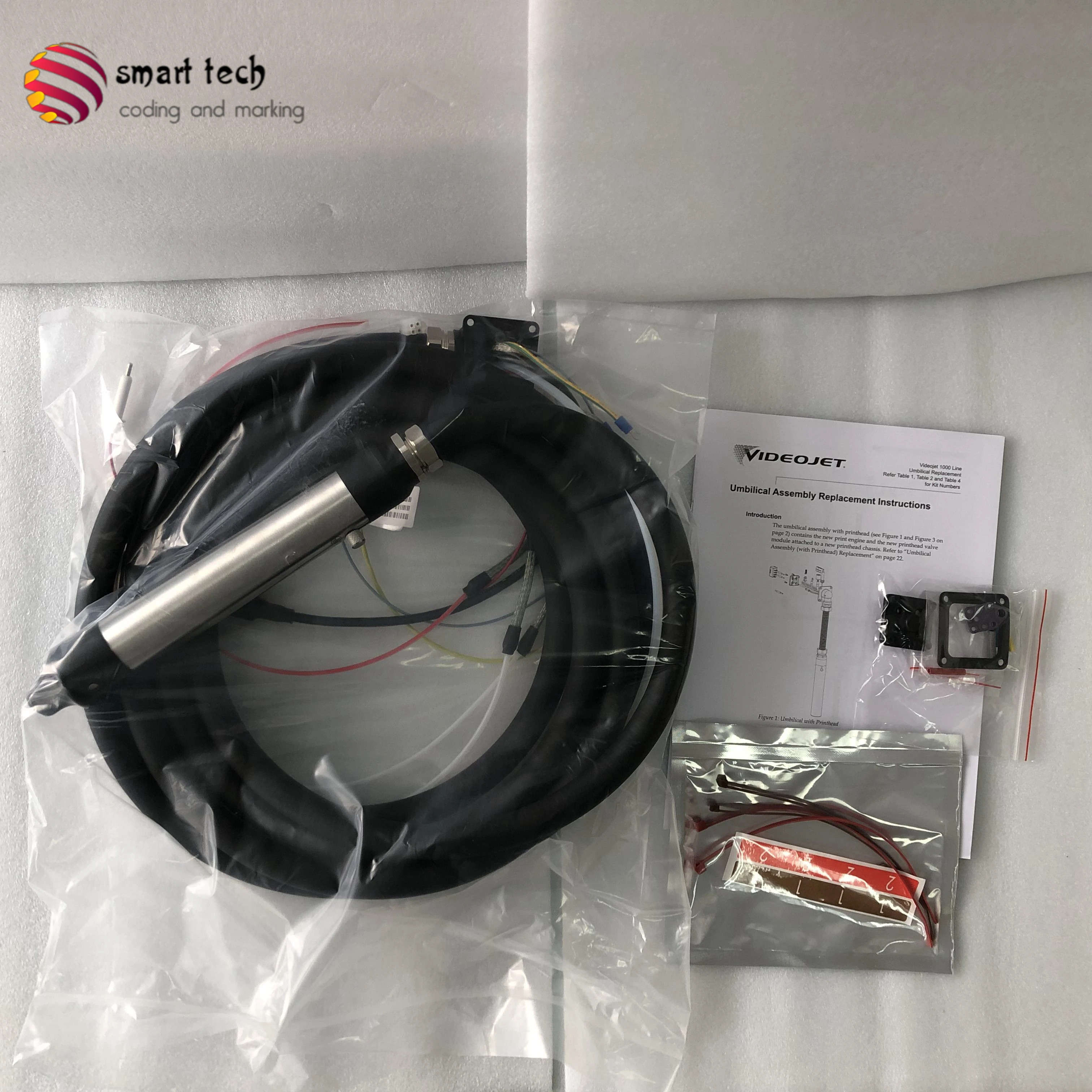 Videojet Printhead And Umbilical Complete 6 Meter 399507 Vj1610 ...