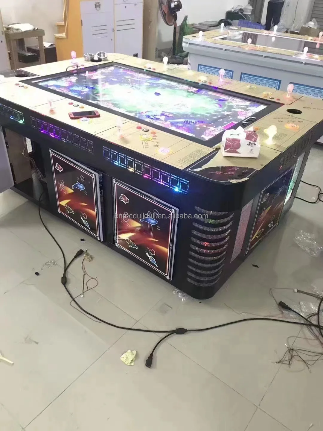 Newest Popular High Quality 8 Players Arcade Fishing Game Machine ...
