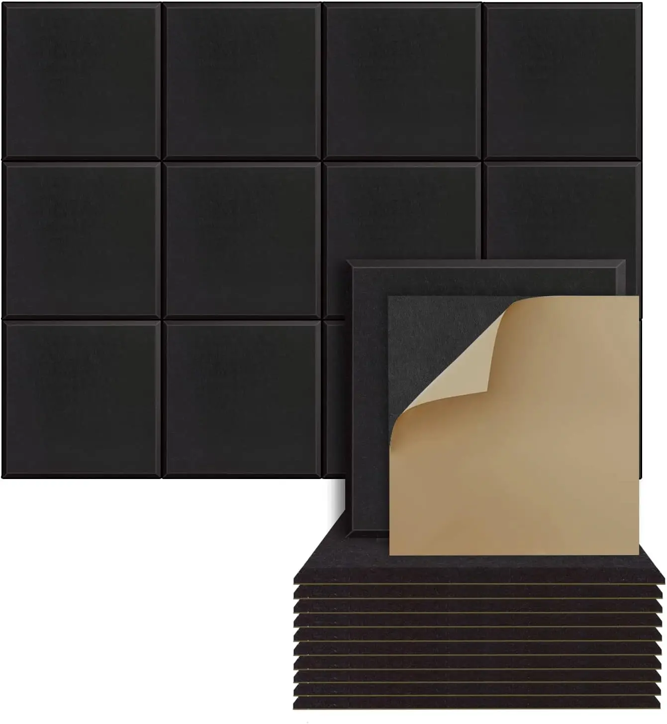 Soundproof Studio Acoustic Wall Panels Felt Absorbing Panels For ...