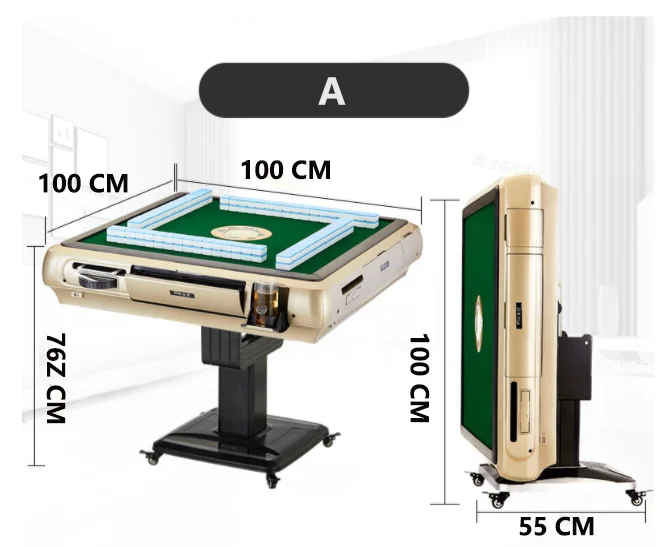 Chinese Automatic Mahjong Table with Heating Function FOLDING