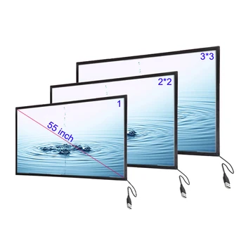 55 Inch Ir Touch Screen Overlay Touch Screen Frame Kit For 55 Inch 1x2 ...