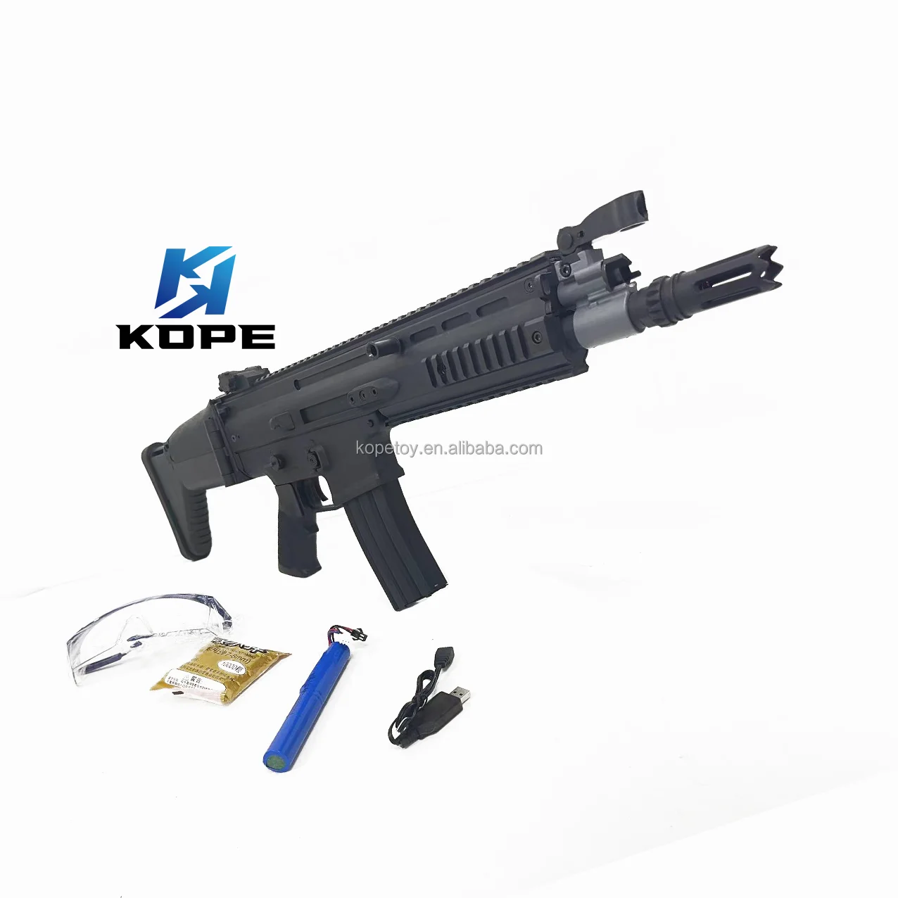Kopetoy Cyma Scar-l Electric Toy Guns Gel Blaster Gun Electric Ball ...