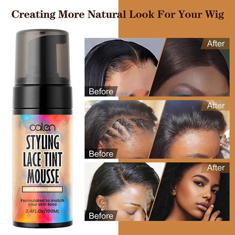 Lace Foam - Stylish & Natural Hair Mousse for Lace Wigs