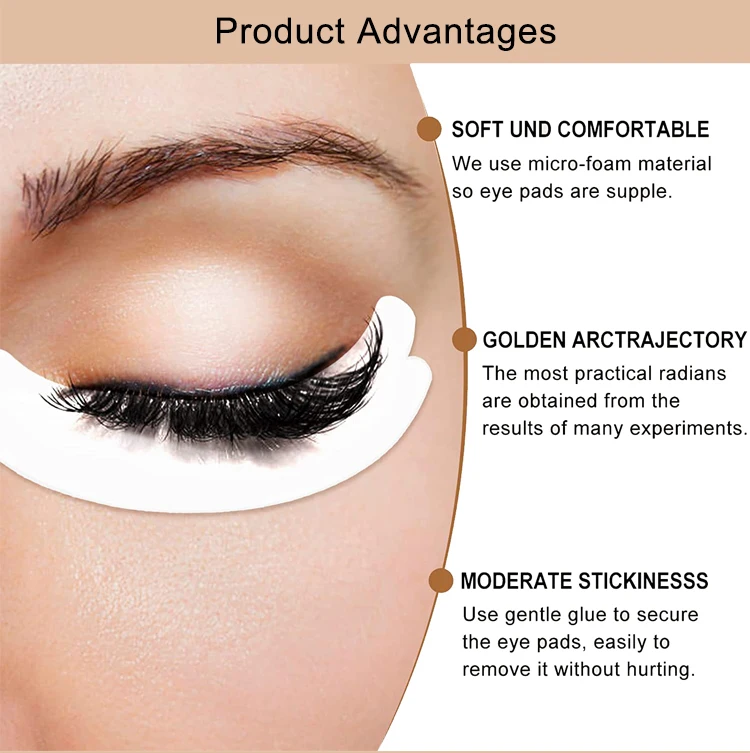 Custom Foam Tape Eyepatch Microfoam Eye Pads Eyelash Extensions Foam ...