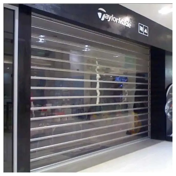 Polycarbonate Electric Roll Up Door/ Crystal Roller Shutter - Buy ...